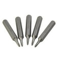 Cross Screwdriver Bits Set with 4mm Hex Shank for Power Tools - 5 ...