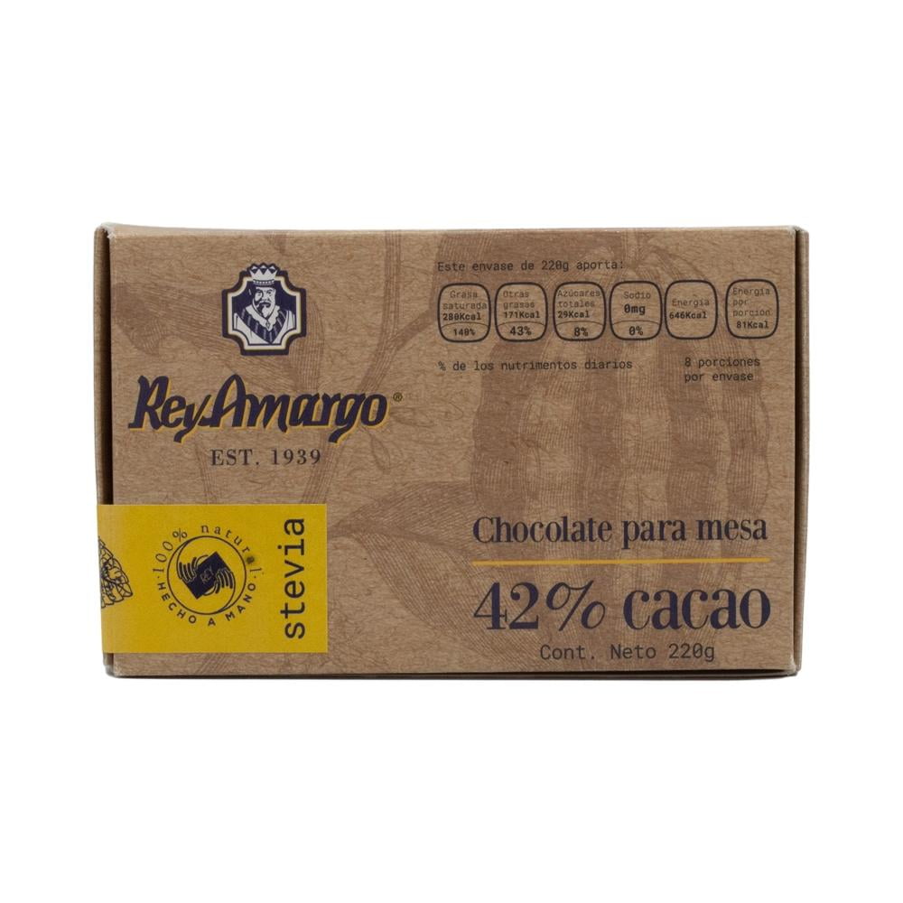 Chocolate Rey Amargo Edicion stevia 220 gr | Walmart en línea