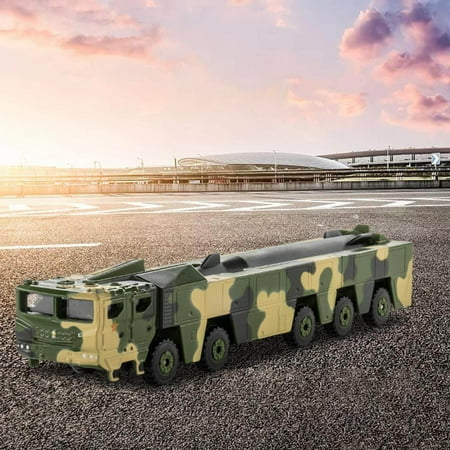 pitrice 1/100 Dongfeng Diecast Missile Diecast Vehicle Model Die-Cast ...