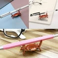Creative Cute Holder Weight Lifting Crab Pen Holder T Rack Bracket D9b9