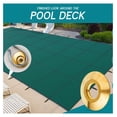 10 Pack Brass Anchor Collar Flange for Swimming Pool Cover Deck Anchors ...