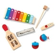 Melissa & Doug Band-in-a-Box Hum! Jangle! Shake! - 7-Piece Musical ...
