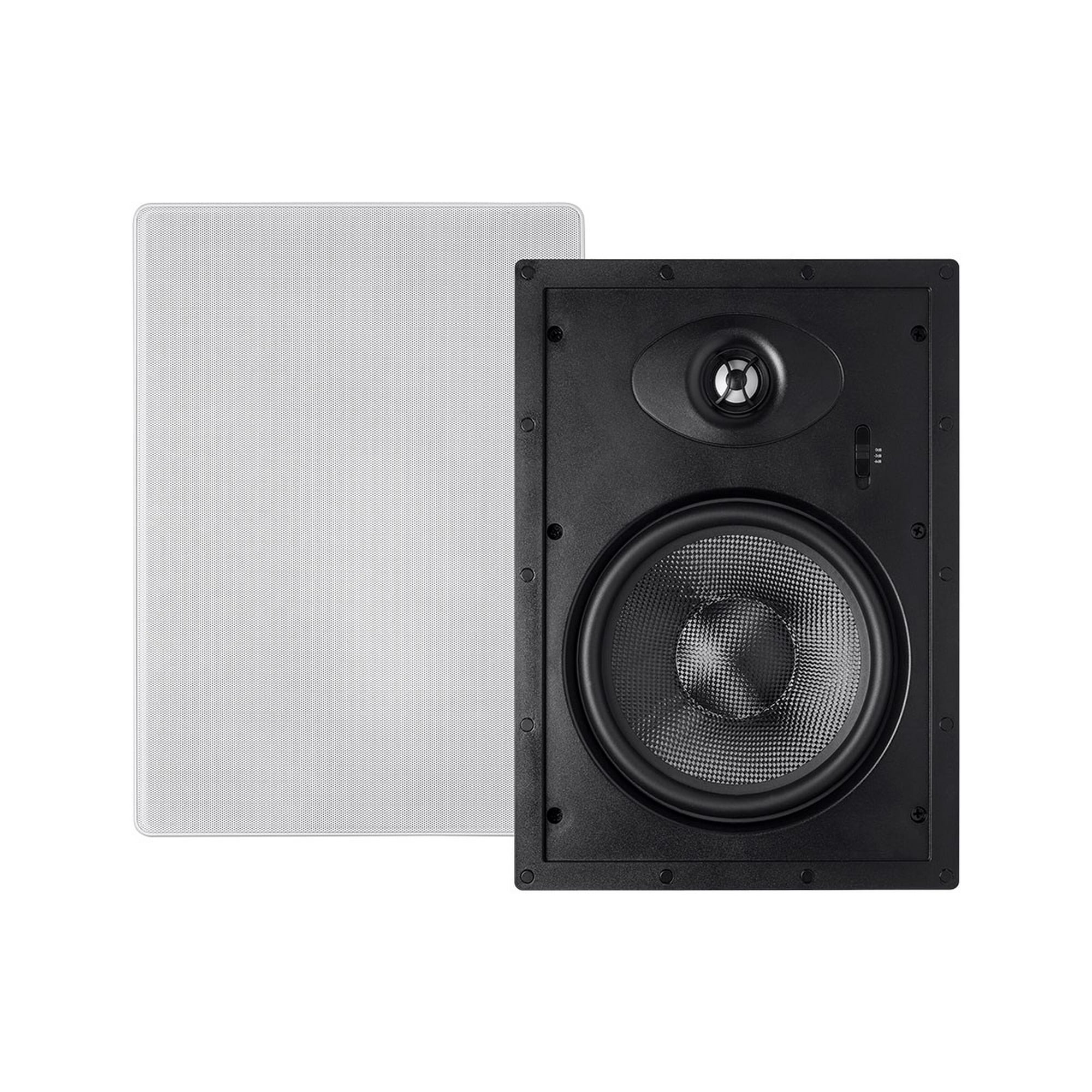 Click here for Monoprice Alpha In-Wall Speakers 8in Carbon Fiber... prices
