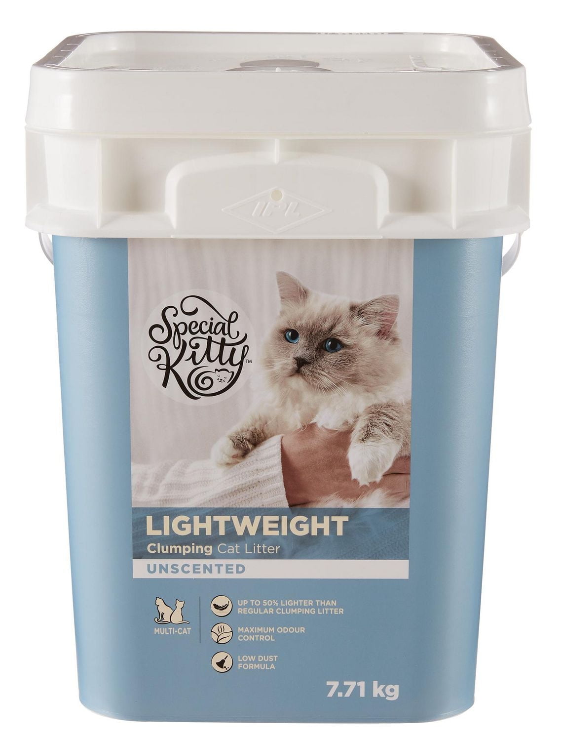Special Kitty Scoopable Unscented Lightweight Multi-Cat Cat Litter, 7. ...