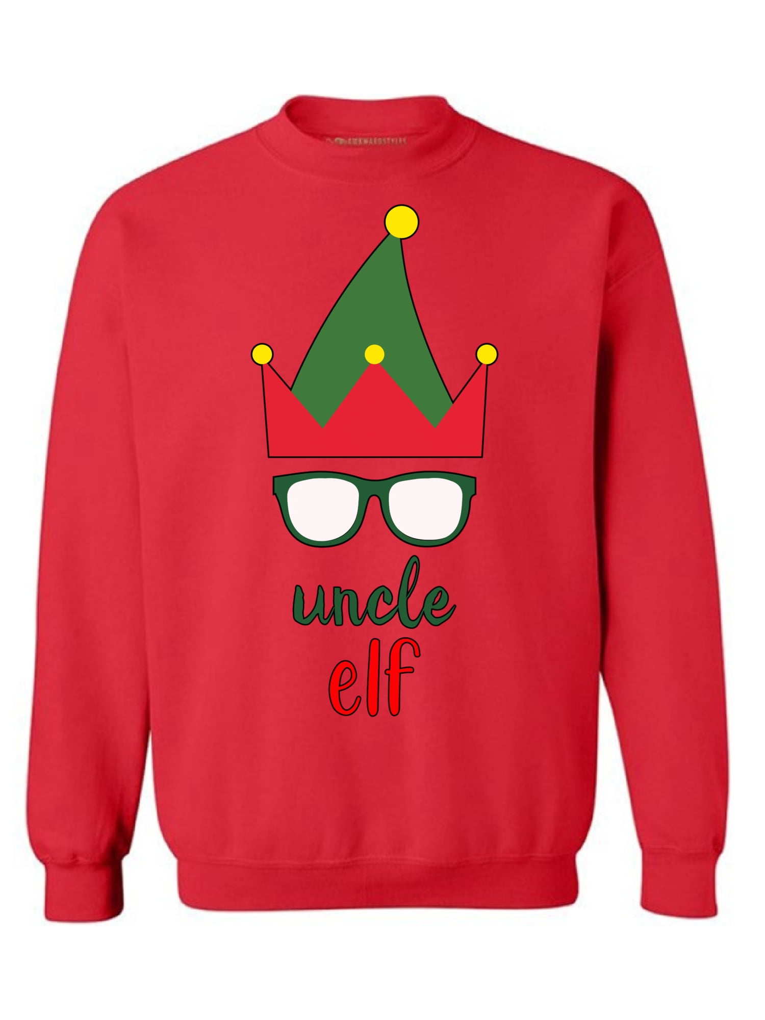 Awkward Styles - Awkward Styles Ugly Christmas Sweatshirt Xmas Elf ...