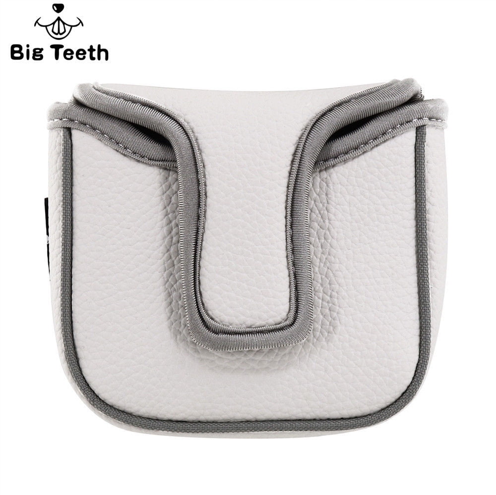 Big Teeth Heel Shaft Golf Square Mallet Putter Cover Headcover Club ...