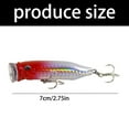 Colored Artificial Lures Features Double Hook and Slow Sinking ...