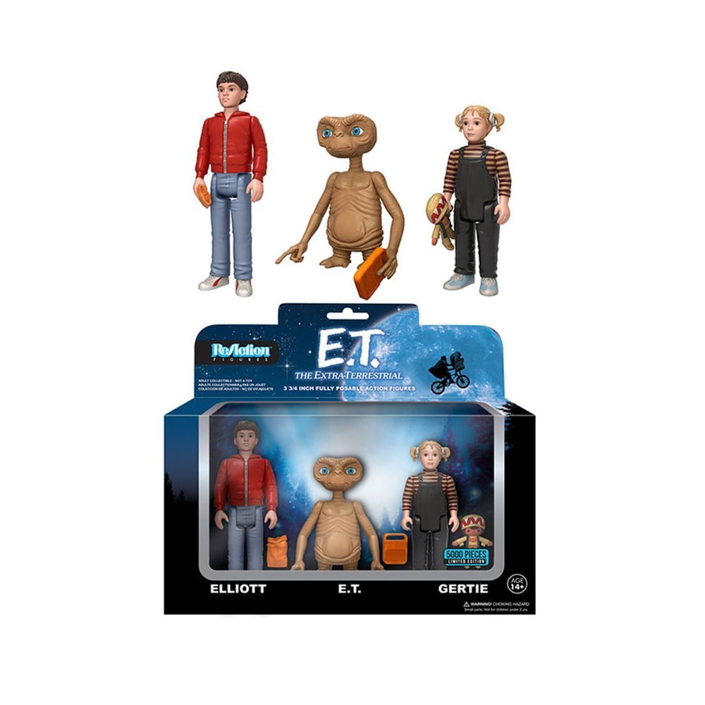 E.T ReAction 3 pack action figure - Walmart.com - Walmart.com