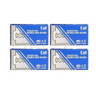 Personna 5 Pack Super Stainless Steel Double Edge Razor Blades Shaving ...