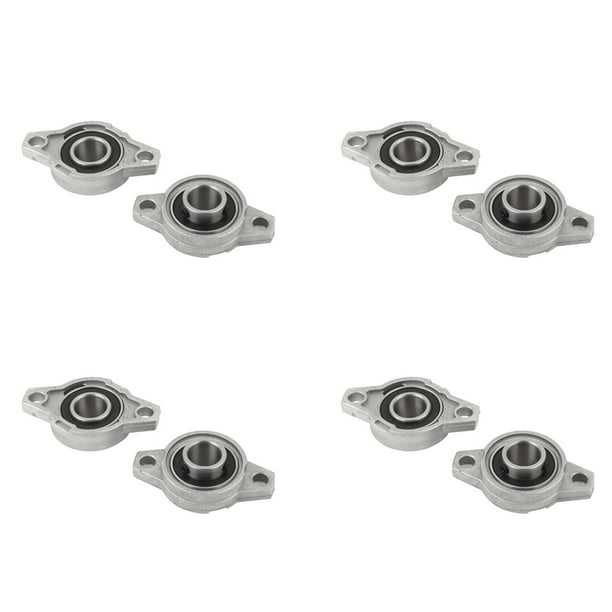 KFL002 FL002 Self Aligning Pillow Block Flange Bearing 15mm 8PCS ...