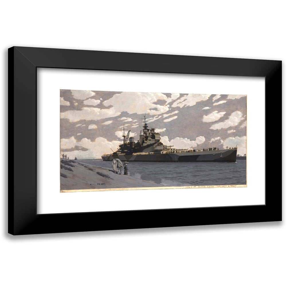 Charles Pears 24x15 Black Modern Framed Museum Art Print Titled ...