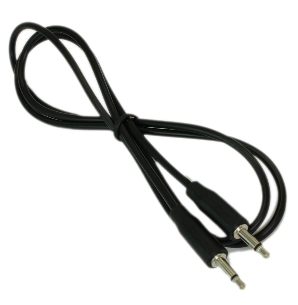 3ft 3.5mm SLIM MONO TS (2 conductor) Male to Male Audio Cable - Walmart.com