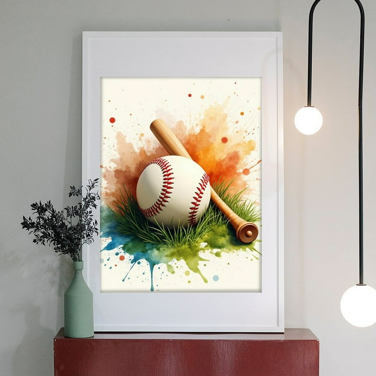 Baseball Diamond Art DIY Sports Diamond Painting Kit Full