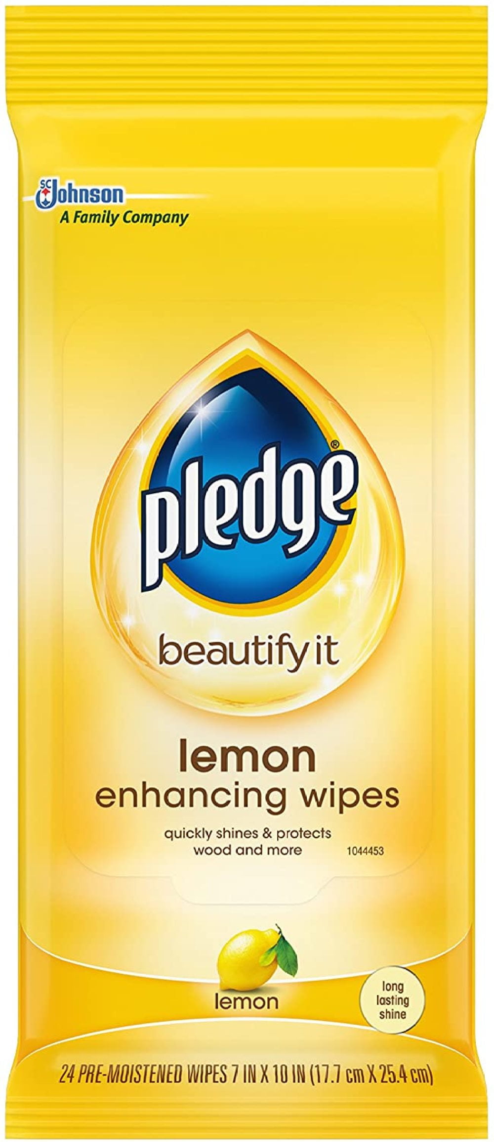 Pledge Multi-Surface Furniture Polish Wipes - Lemon Sri Lanka | Ubuy