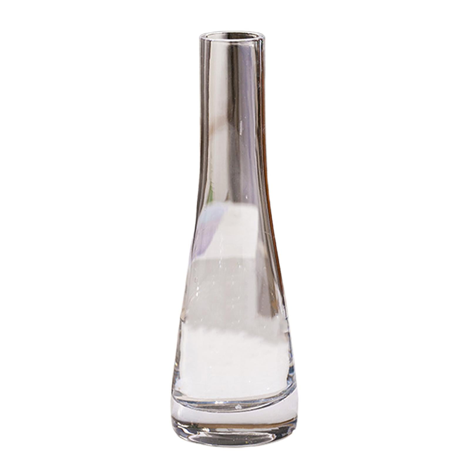 Bud Vases Glass Flower Vases Centerpieces Glass Bottle Flower Vase ...