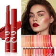 12 Colors Lipstick, Pigmentation Soft Powder Matte Ultra-thin Lipstick ...