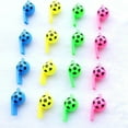 opvise 10Pcs Mini Kids Children Soccer Football Whistle Cheerleading ...