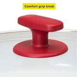 Tasty Ceramic Titanium-Reinforced Non-Stick Centerpiece Pan with Glass ...