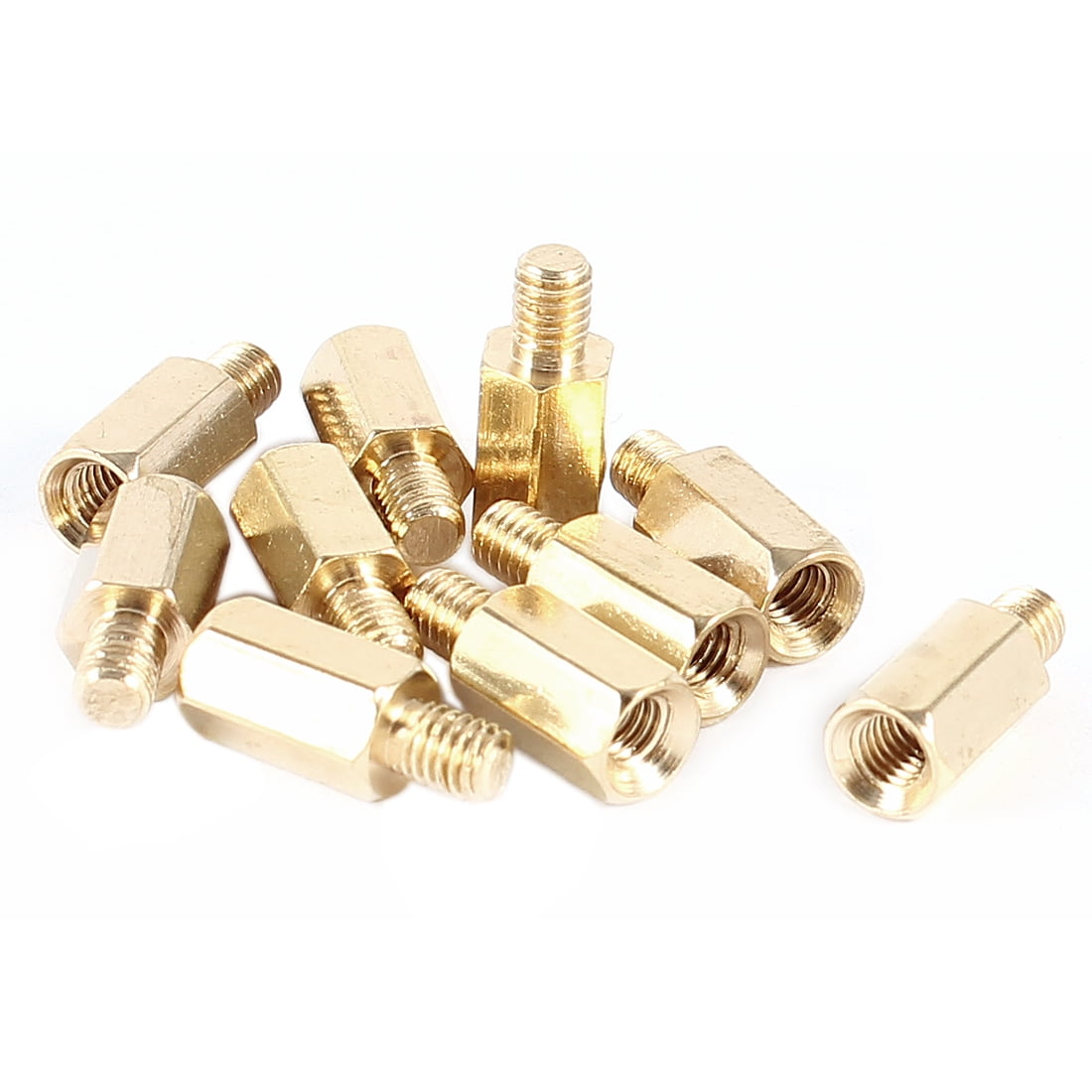 10x Brass Standoff Spacer M3 Male x M3 Female 4mm Business & Industrial ...