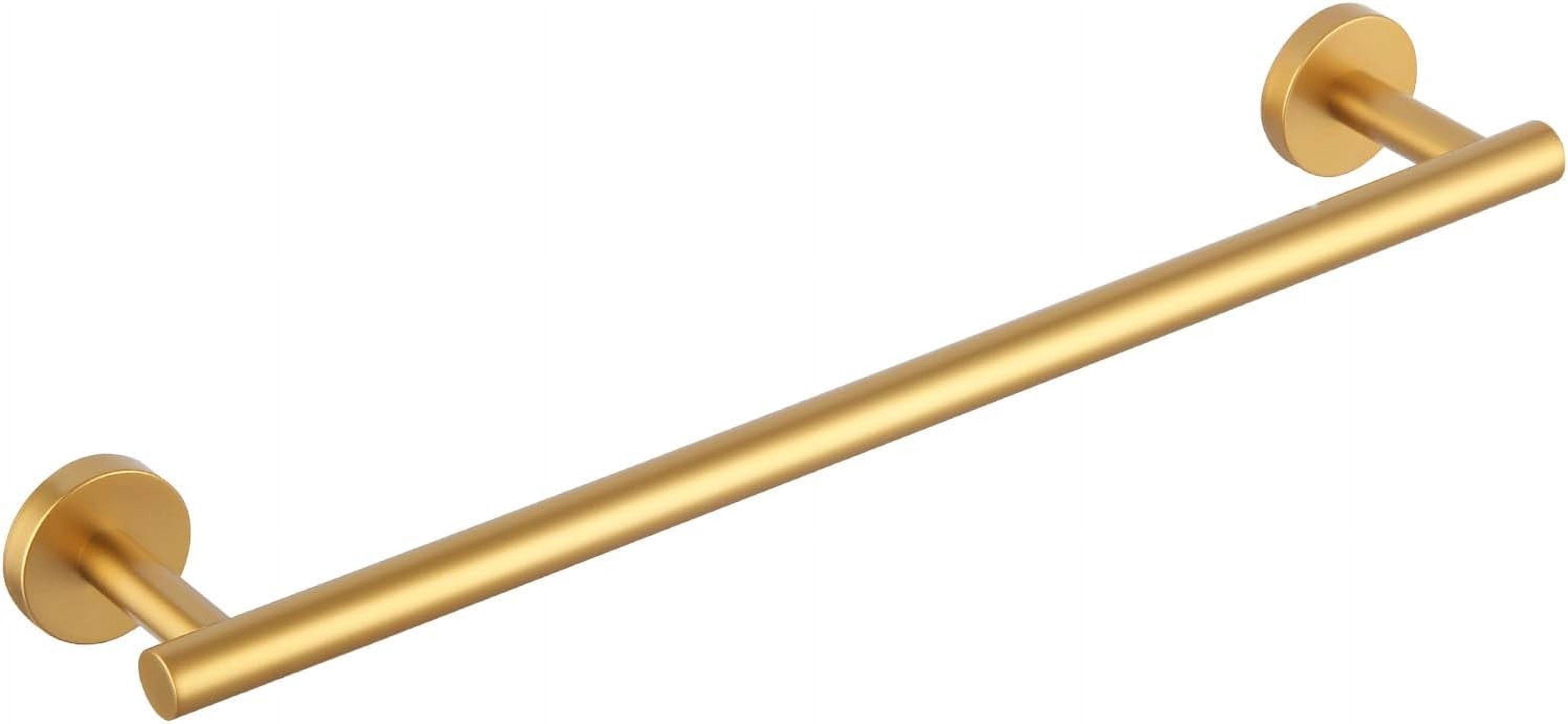 EcoNesxp AG1101C45 1 Pack 18 Inch Bathroom Towel Bar Gold Stainless ...