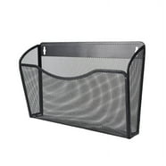 Universal Wall File, Add-on Pocket, Plastic, Black -UNV08122 - Walmart.com