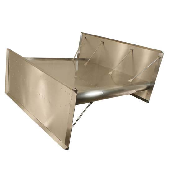 HRP STW0502P-S8-KIT Sprint Car Top Wing Dished Racer - Walmart.com