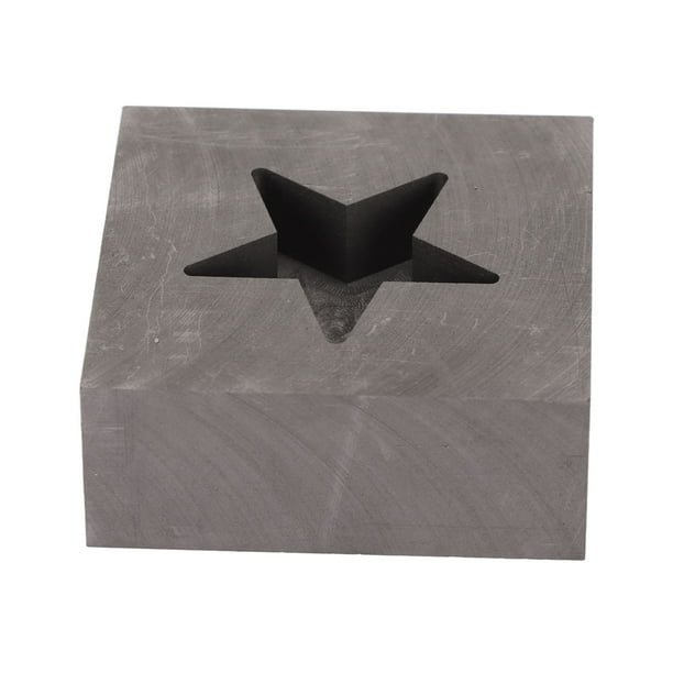 Smelting Mold,Graphite Ingot Mold Star Graphite Ingot Mold Gold Silver ...