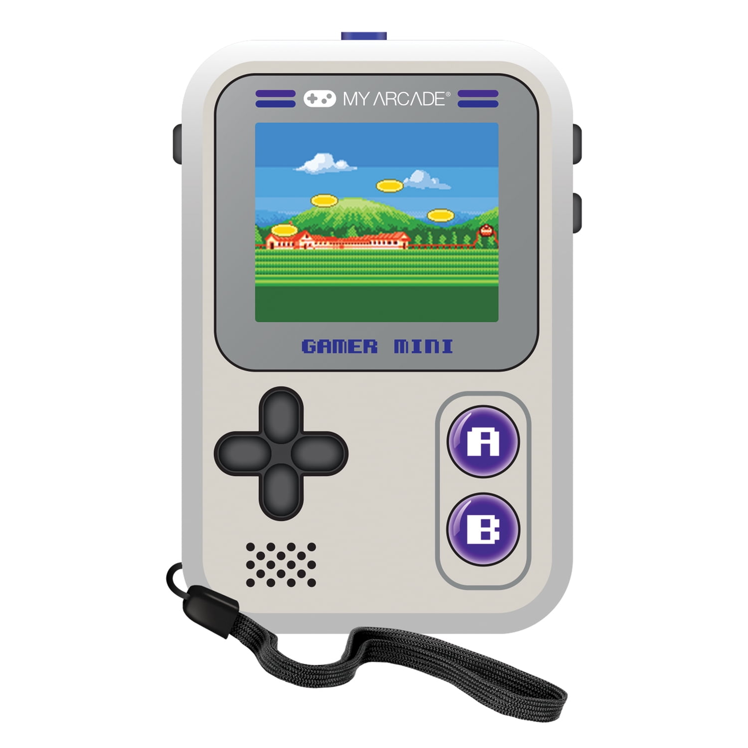 My Arcade DGUN-3924 Gamer Mini Classic 160-in-1 Handheld Video Game ...