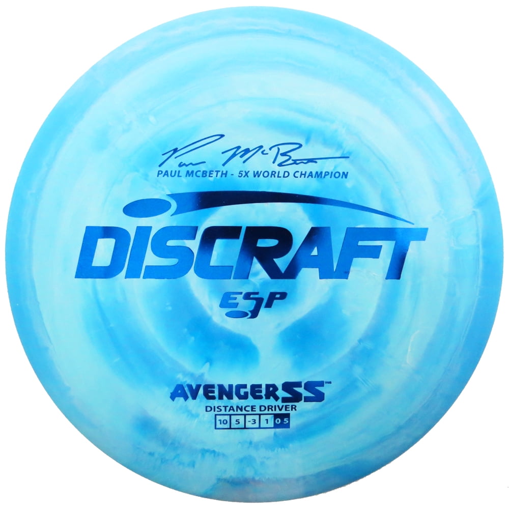 Discraft Paul McBeth Signature ESP Avenger SS Distance Driver Golf Disc ...