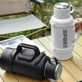 YIEMEEN Strong Metal Heat Resistant Bottle With double Lid Design For ...