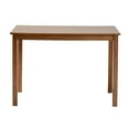 Baxton Studio Eveline Modern Walnut Brown Finished Wood 43-Inch Dining ...