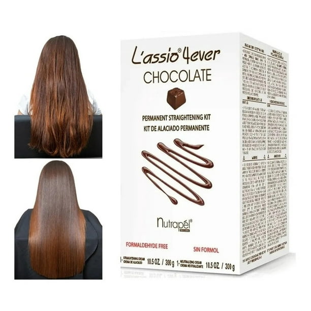 Alaciado Permanente Chocolate Lassio 4 Ever Sin Formol NUTRAPEL cabello ...