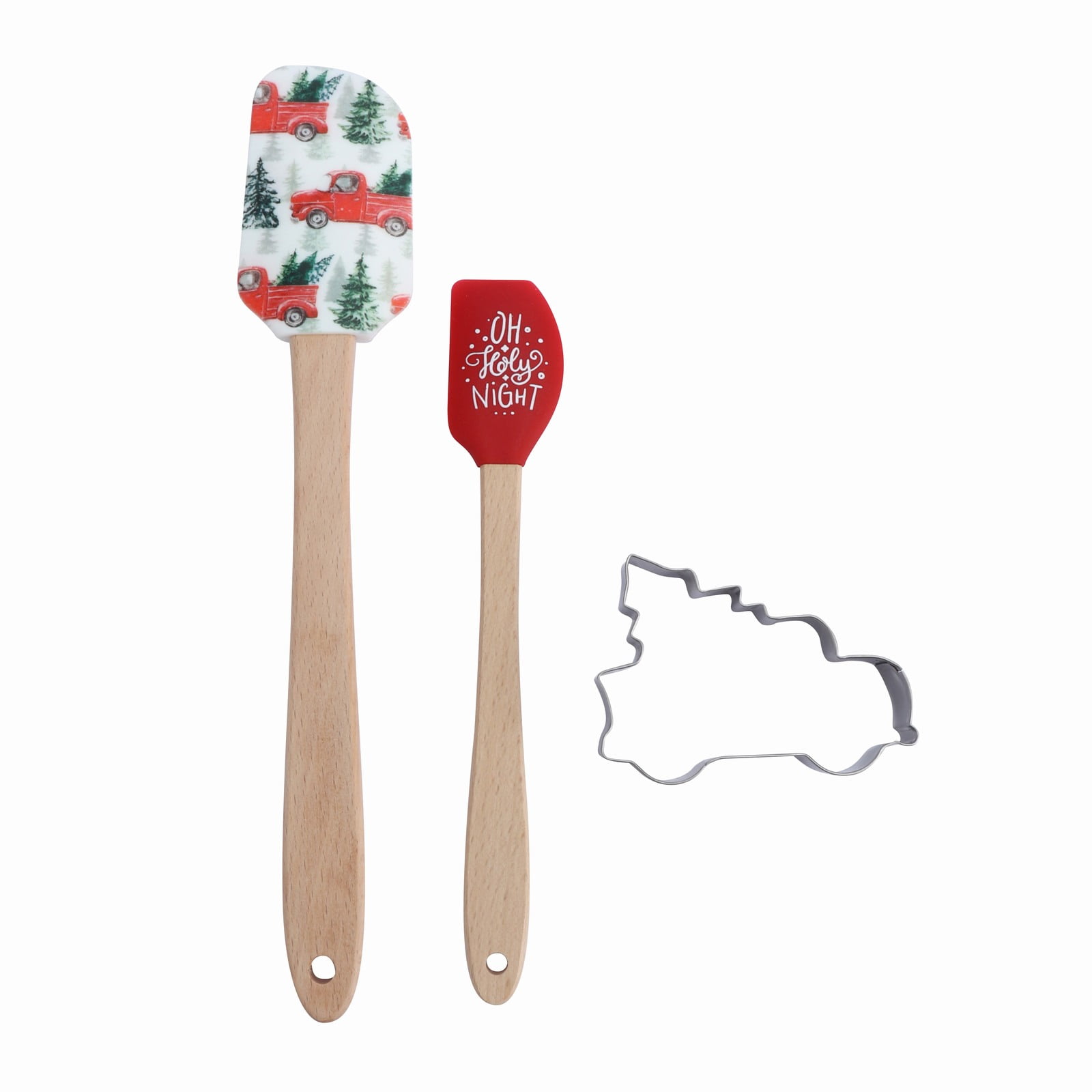 Cook with Color 3 Piece Spatula & Cookie Cutter – Truck - Walmart.com