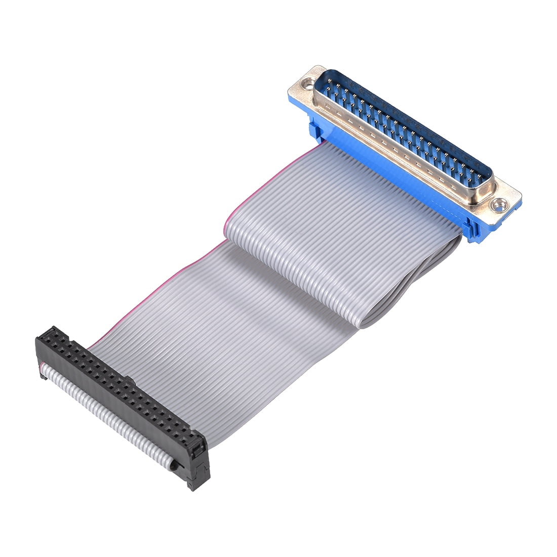 IDC Wire Flat Ribbon Cable DB37 Male to FC-40 Female Connector 2.54mm ...