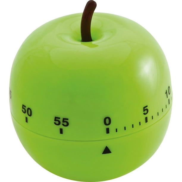 Baumgartens Shaped Timer, 4 1/2" dia., Green Apple - Walmart.com ...