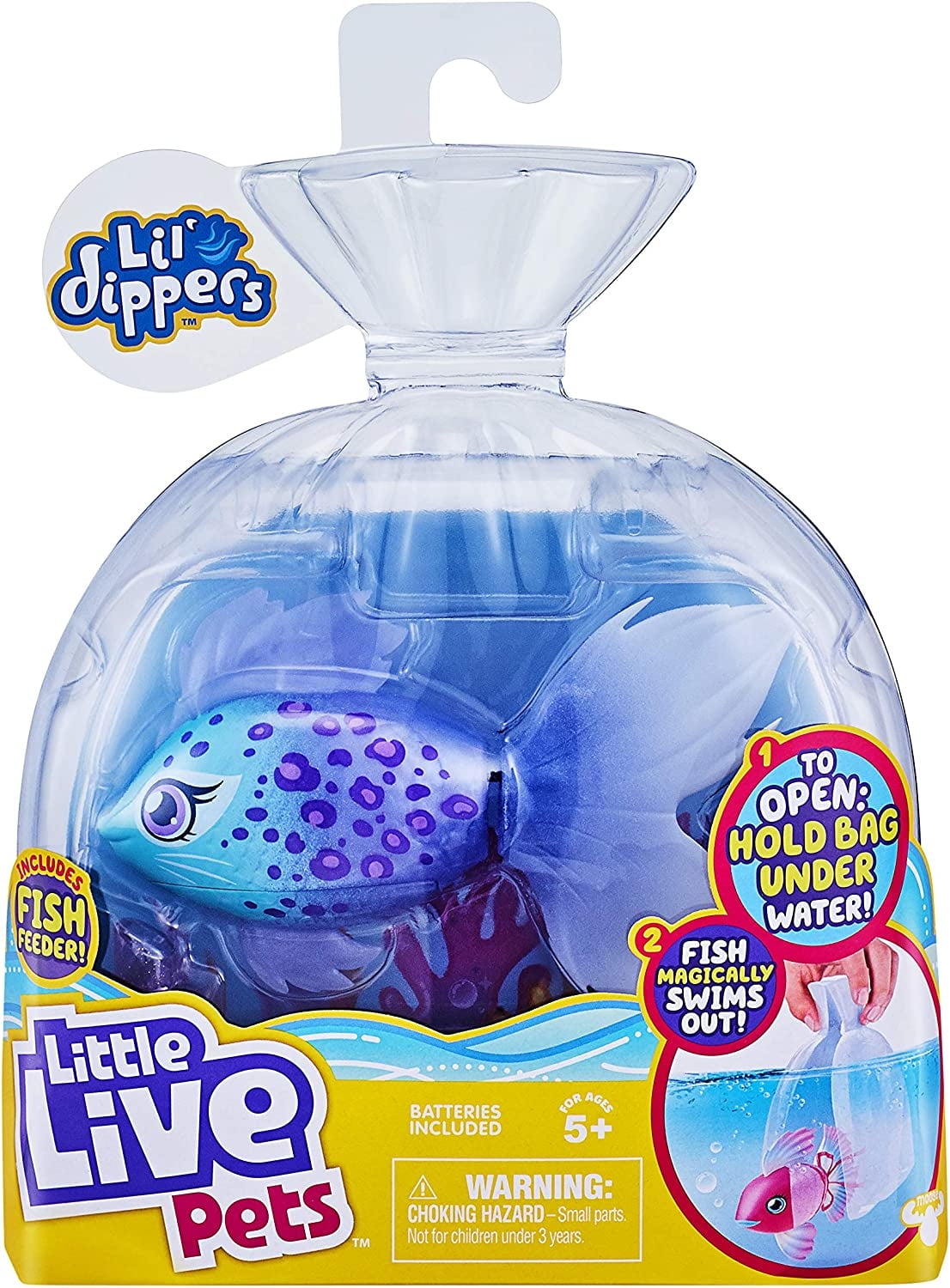 Little Live Pets Lil' Dippers Fish - Unboxing activado por a Little ...