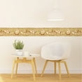 Trimz Coastal Seashell Wallpaper Border - Sandy Brown Color, Coastal ...