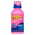 (3 pack) Pepto Bismol Ultra 5 Symptom Stomach Relief Liquid, Original ...