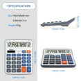 Osalo OS-6M Basic Calculator, 12-Digit, Large LCD Display, Battery ... Osalo OS-6M Basic Calculator, 12-Digit, Large LCD Display, Battery ...