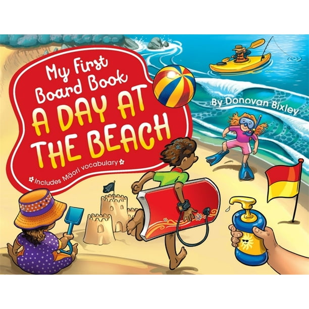My First Board Book: My First Board Book: A Day at the Beach (Board ...