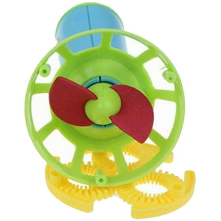 Double Bubble Blower Fan Battery Operated Bubbles Blaster Fun Bubble ...