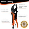 305 Pcs Heavy Duty Snap Fastener Kit with Snap Pliers, Magnetic Setter ...