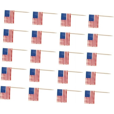 25 Box Wholesale Lot of Puerto Rico Toothpick Flags, 2500 Small Puerto ...