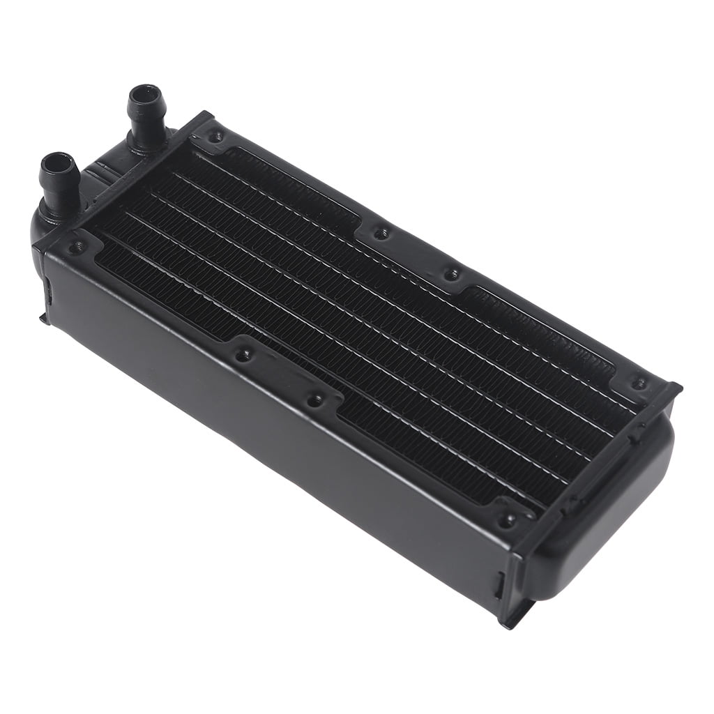 60mm 6 Tube Computer Water Cooling Radiator G1/4 Female Thread Heat ...