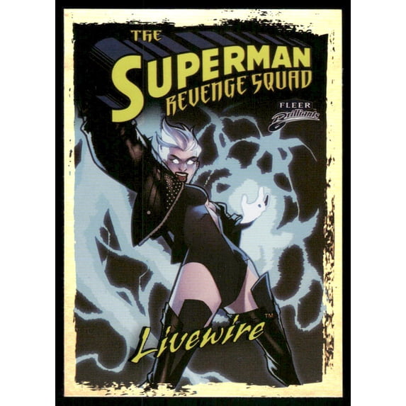 2025 Fleer Brilliants Superman Revenge Squad Jamal Campbell #R5-6 ...