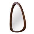 Black Walnut Wood Color 24"x36" Irregular Solid Wood Frame Decorative ...