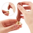 1Bag 3Pcs 3 Style Wax Seal Brass Stamp Head with 1Pc Pear Wood Handle ...