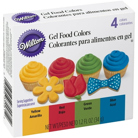 Decorating Icing Set 1.2oz 4/Pkg-Primary | Walmart Canada