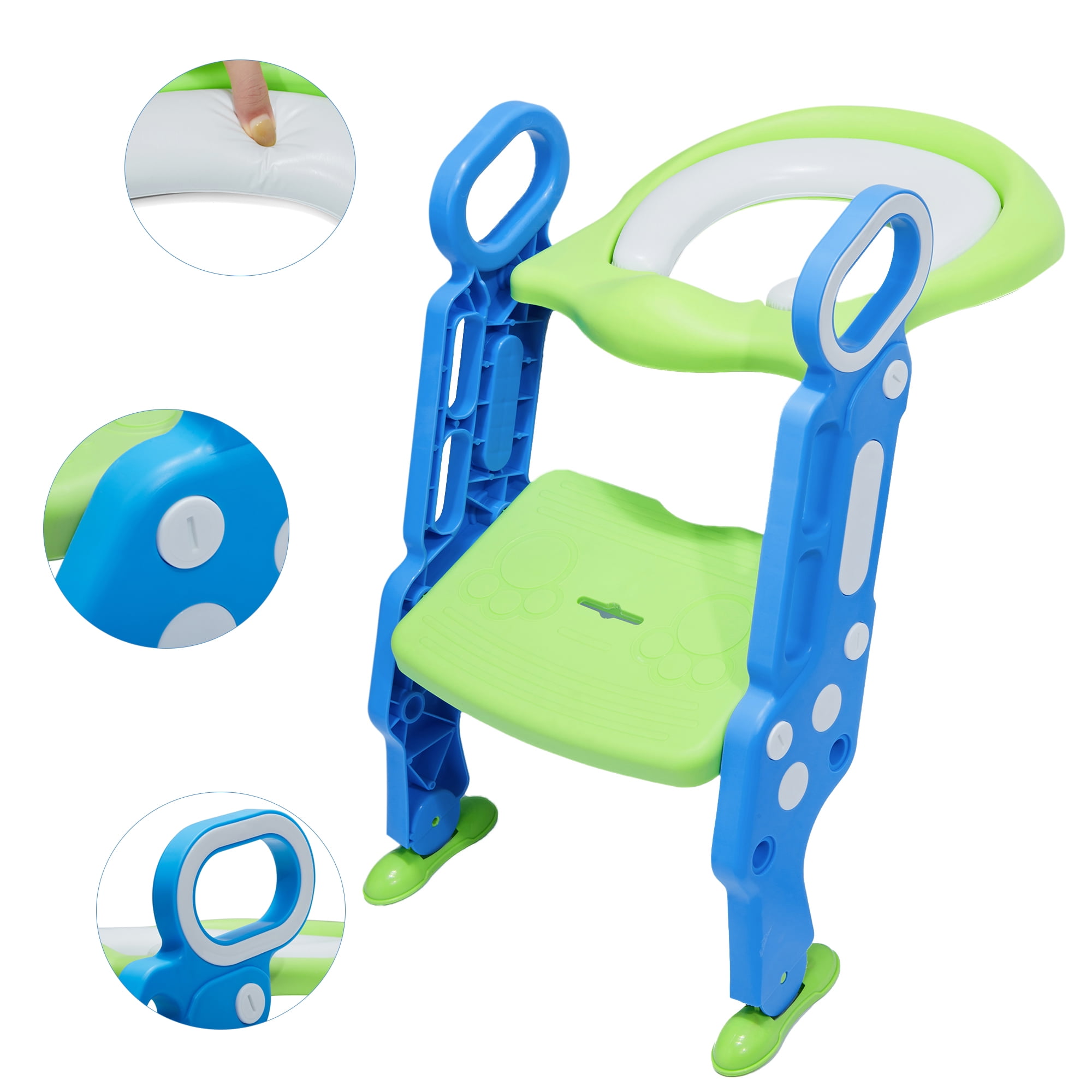 YouLoveIt Portable Toddler Toilet Chair Ladder Safety Potty Training ...