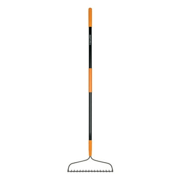 Fiskars 24" Leaf Rake with Cushioned Grip - Walmart.com